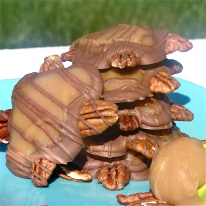 Homemade Caramel Turtles | EASYBAKED