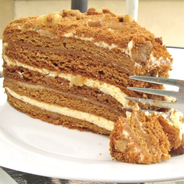 Medovnik Honey Cake | EASYBAKED