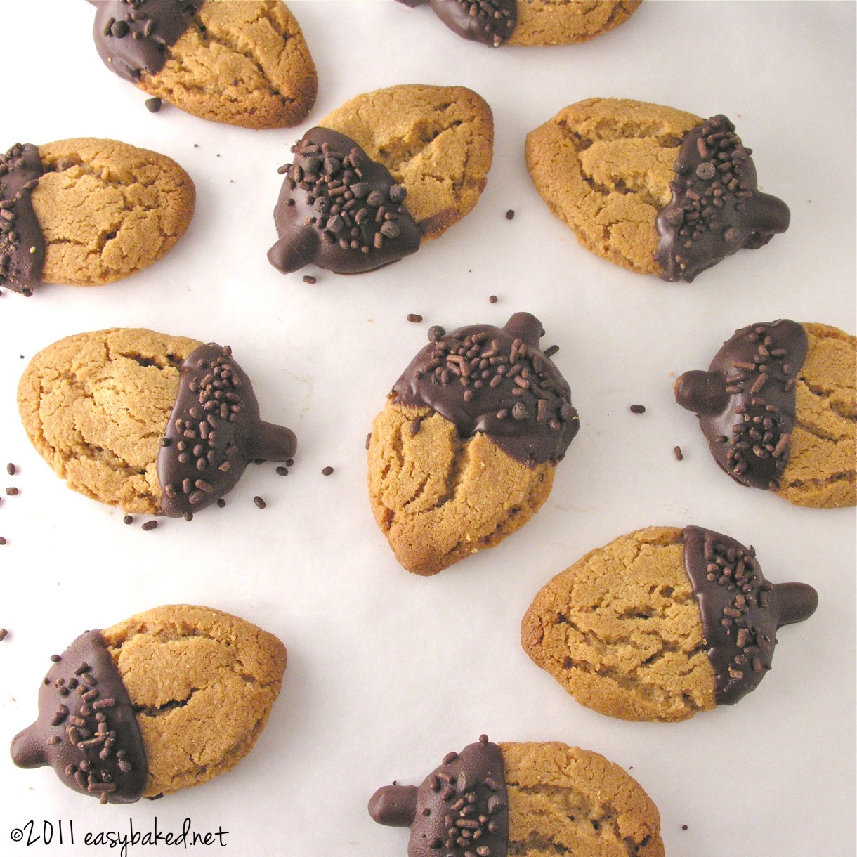 Acorn cookies | EASYBAKED