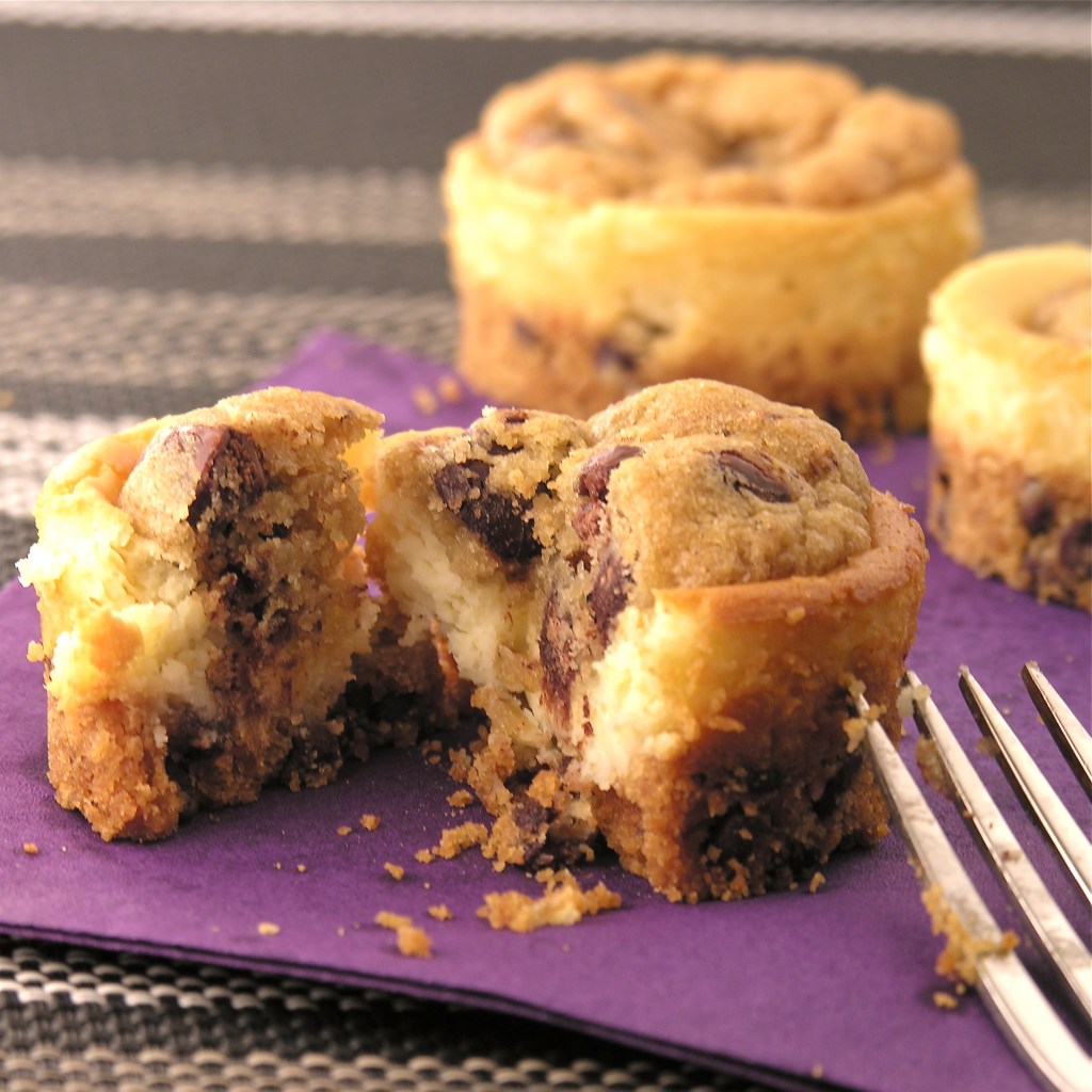 Mini Cookie Dough Cheesecakes | EASYBAKED