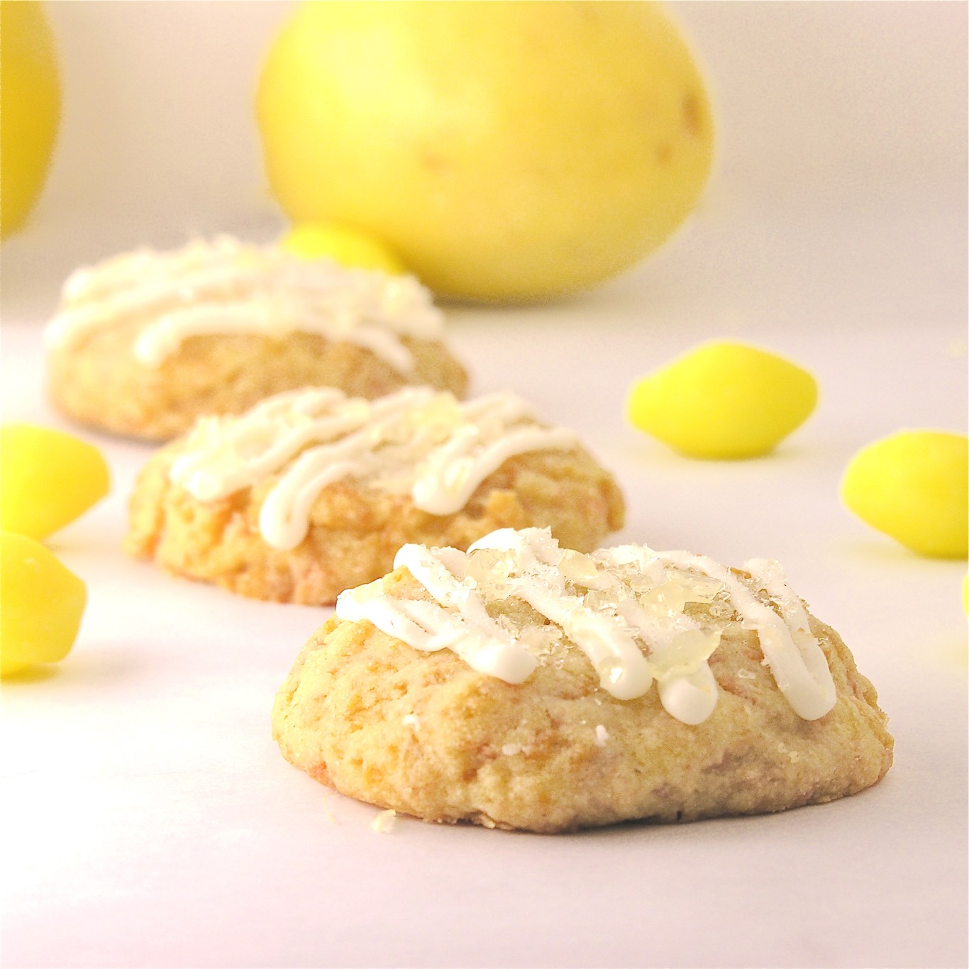Coconut Lemon Drop Cookies | EASYBAKED