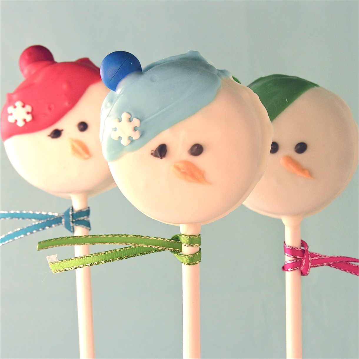 Oreo Snowman Pops! | EASYBAKED