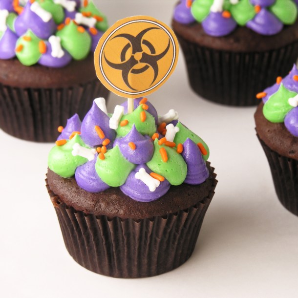 Toxic Slime-filled Cupcakes! | EASYBAKED