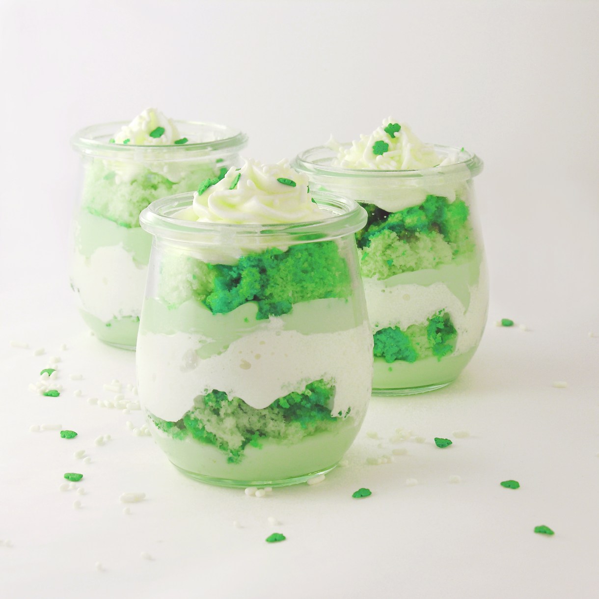 Shamrock Parfaits…the unplanned dessert. | EASYBAKED
