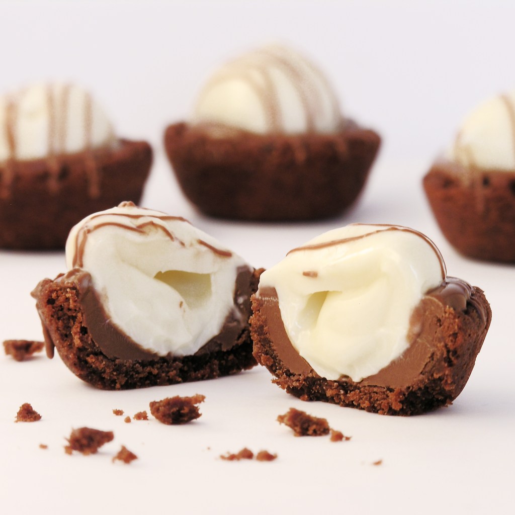 Triple Chocolate Truffle Cups | EASYBAKED