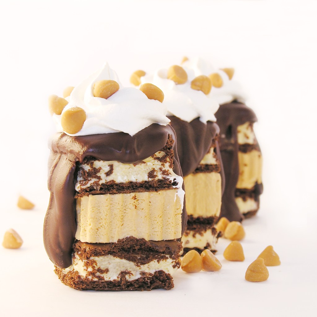 Butterscotch Ice Cream Towers | EASYBAKED