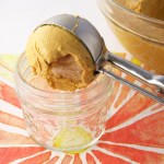 Caramel Gelato with Gingerbread Spoons | EASYBAKED