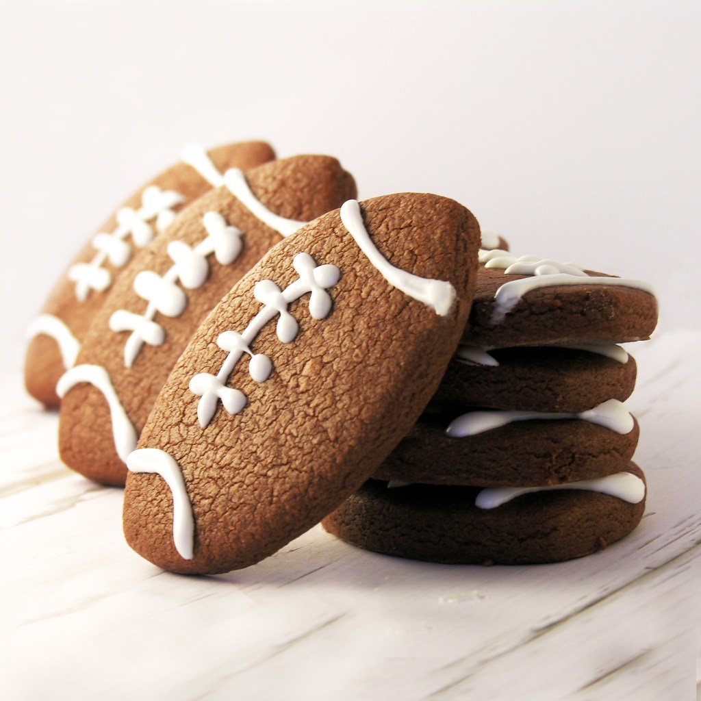 Chocolate Football Cookies! | EASYBAKED