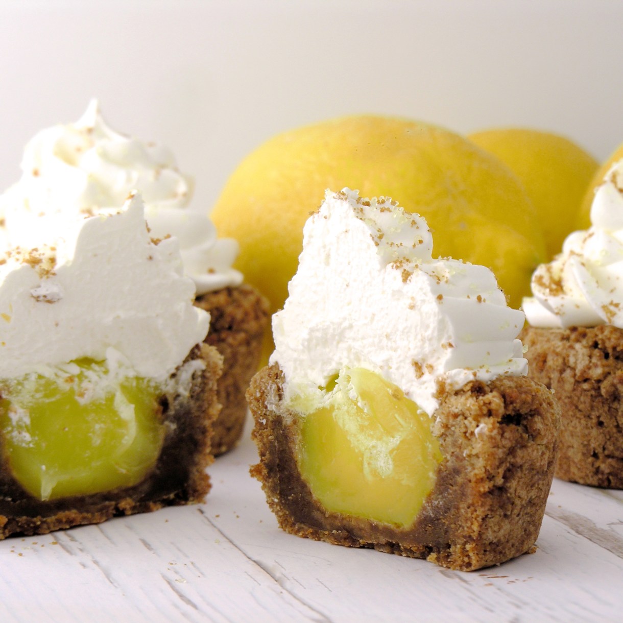 Lemony Ginger Snap Cups | EASYBAKED