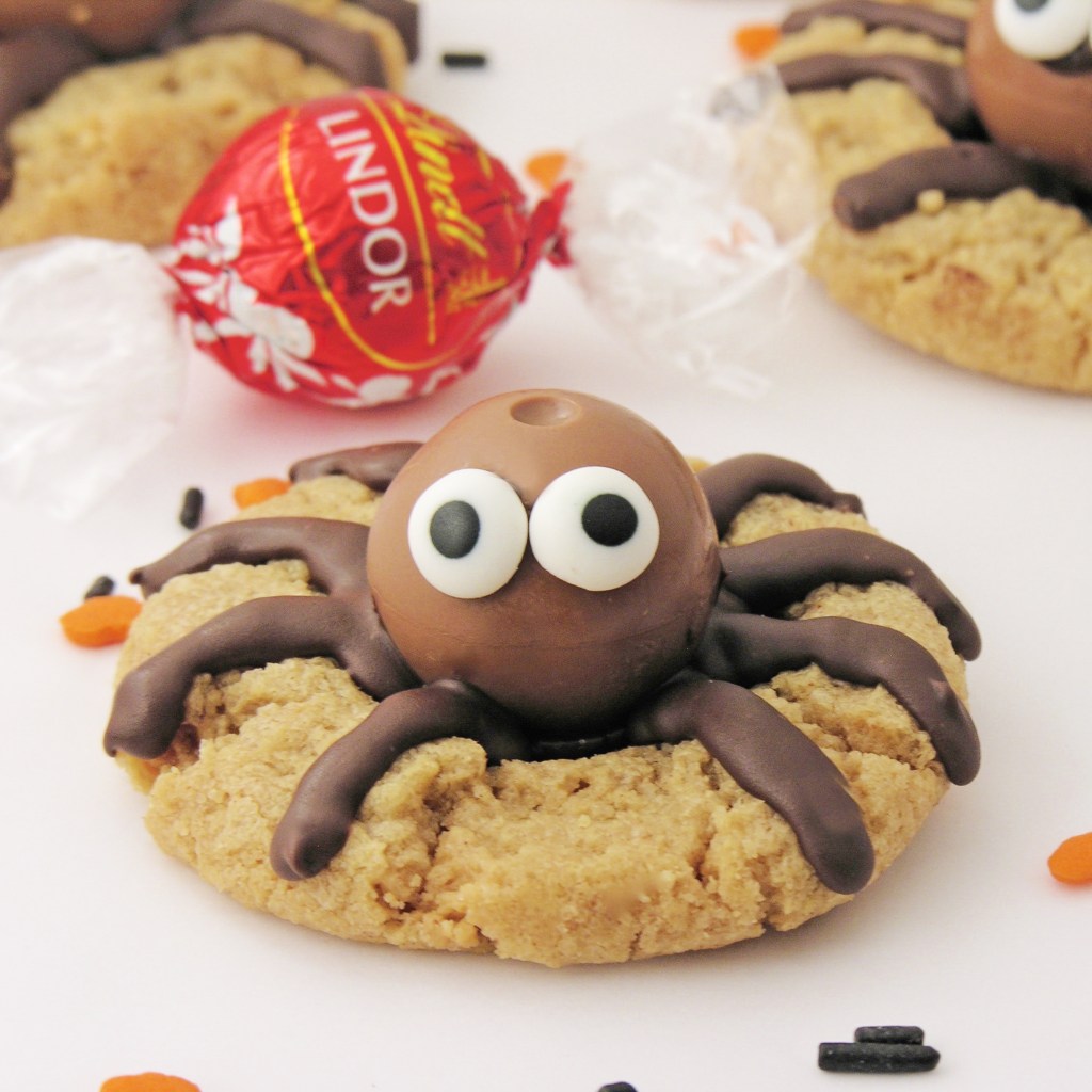 Peanut Butter Spider Cookies! | EASYBAKED