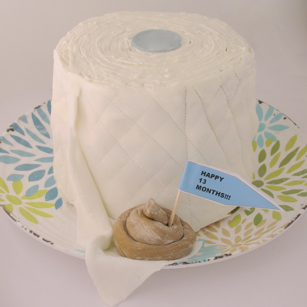 Toilet Paper Cake | EASYBAKED