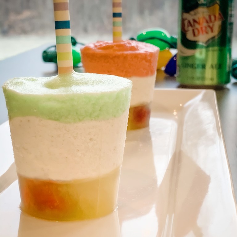 A Cup of Cheer! Christmas Punch Pops. | EASYBAKED